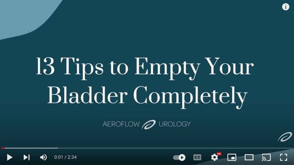 How to Empty Your Bladder Completely